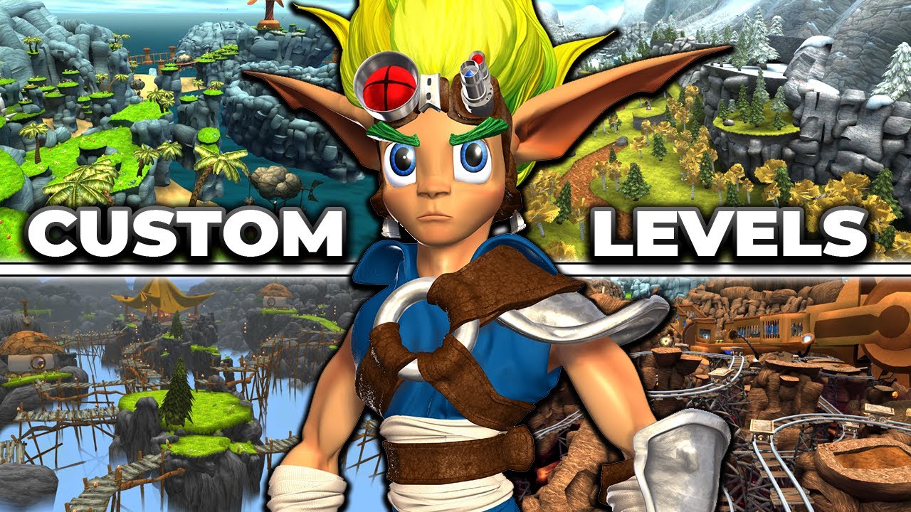Jak Daxter Every Custom Level So Far Like Official Dlc Youtube