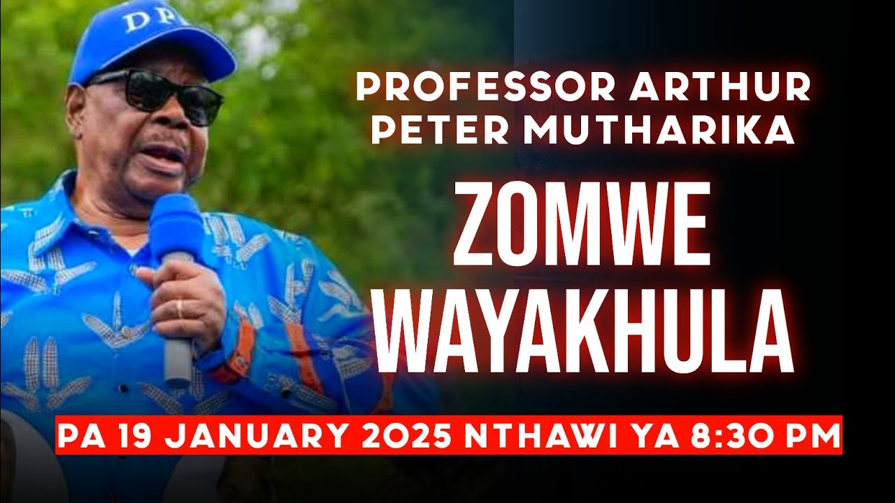 Zomwe Wayakhula Professor Arthur Peter Mutharika Youtube