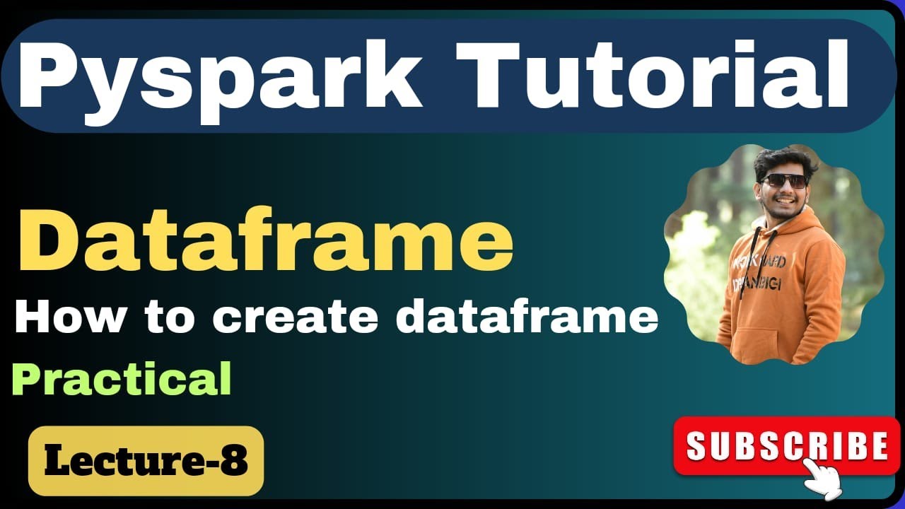 8 Create Dataframe Using Csv Pyspark Lab 1 Pyspark Tutorial Youtube
