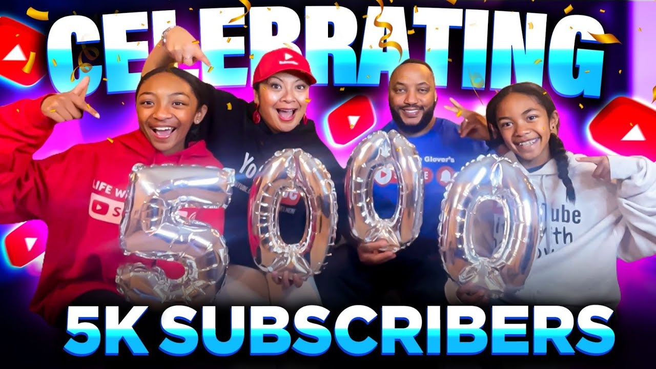 5k Subscribers Celebration And Giveaway Announcement Youtube