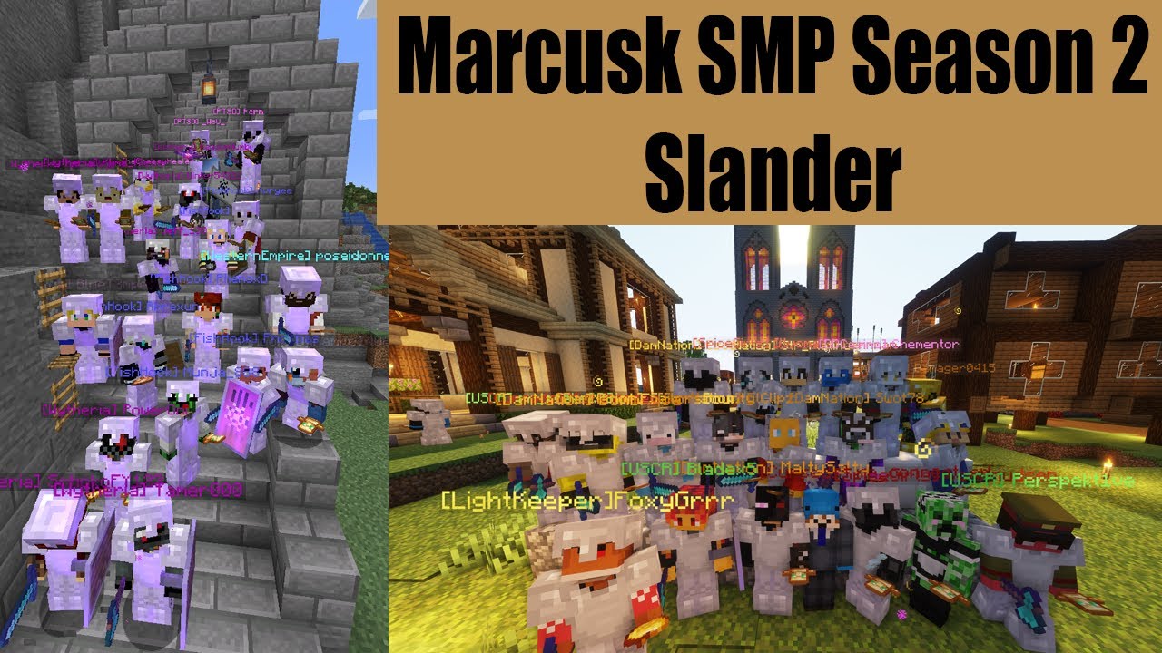 Marcusk Smp Season 2 Slander Youtube