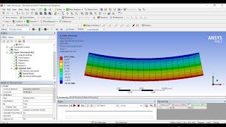 Ansys Structural Analysis Tutorials Pure Bending Stress Analysis Cad