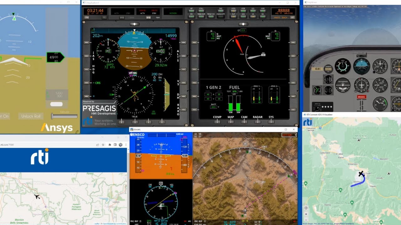 Avionics Demo Using Rti Connext Youtube