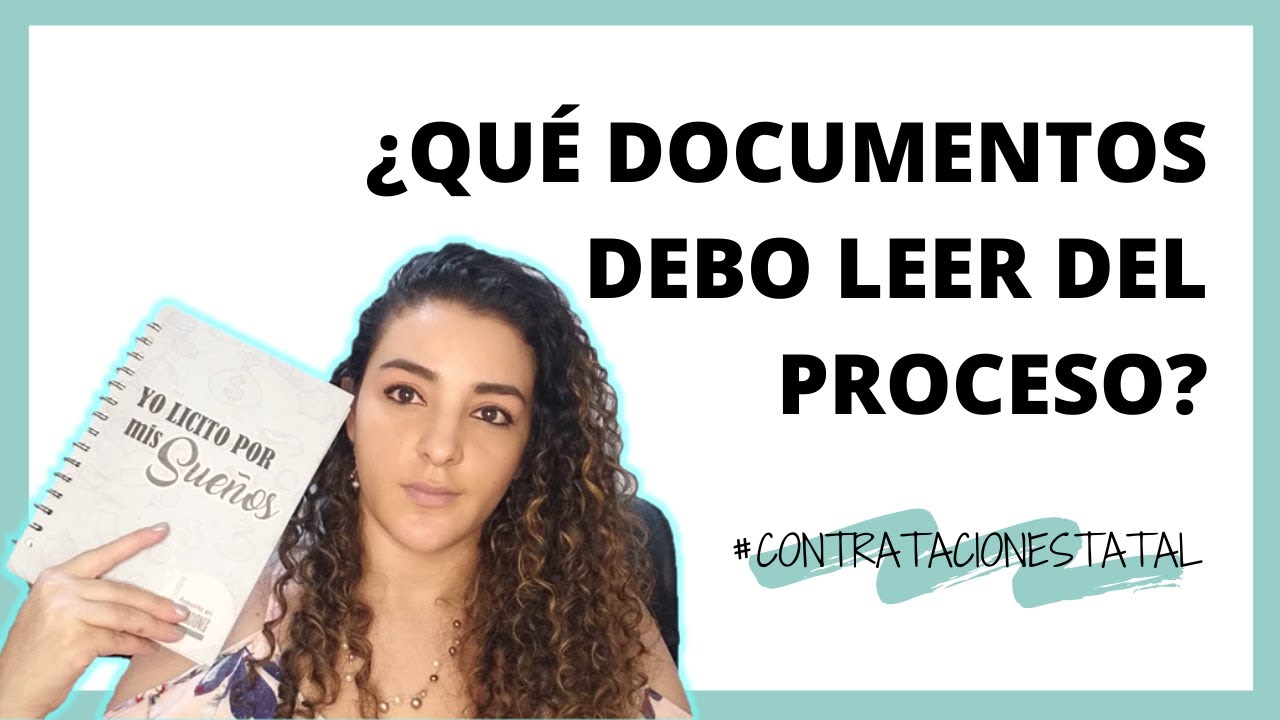 Documentos Del Proceso Secop I Secop Ii Youtube