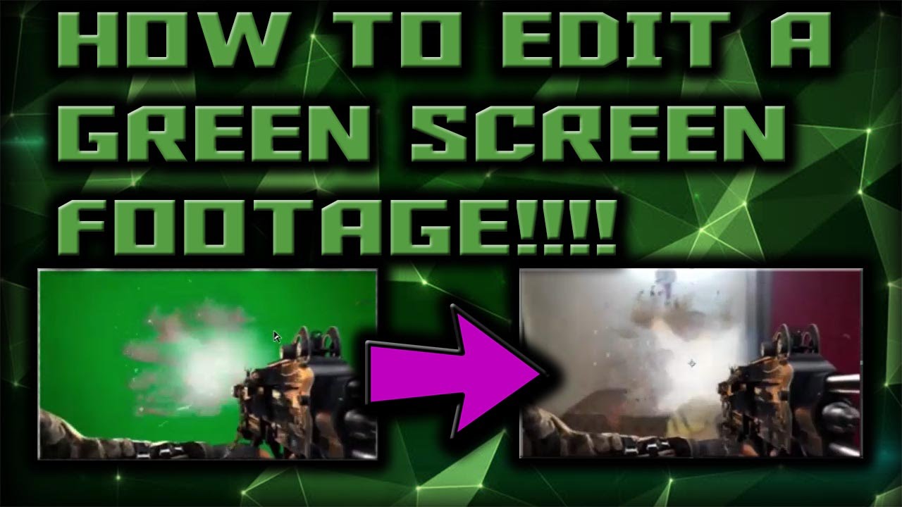 How To Edit A Green Screen Video After Effect Tutorial Youtube