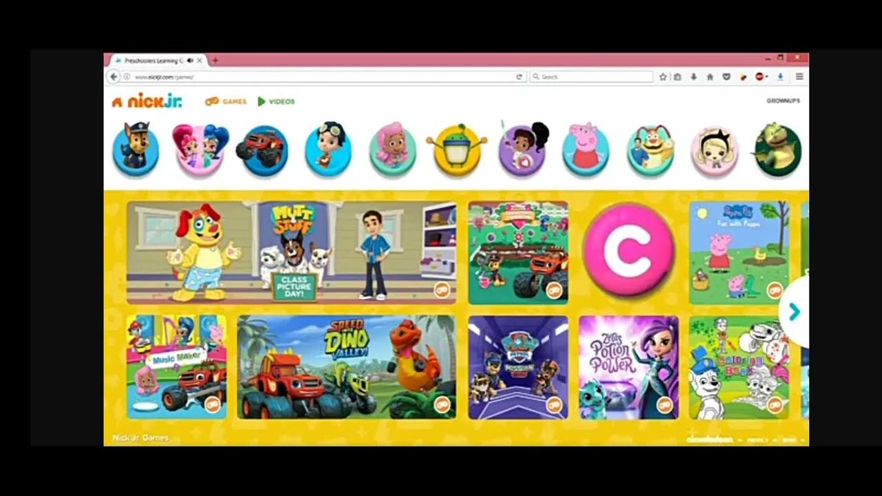 Nick Jr Alphabet Buttons Youtube