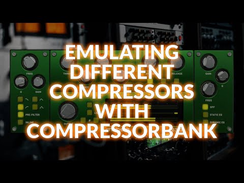 Emulating Different Compressors With Mcdsp Compressorbank Youtube