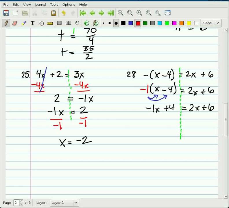 Algebra 1 Equation Examples Tessshebaylo