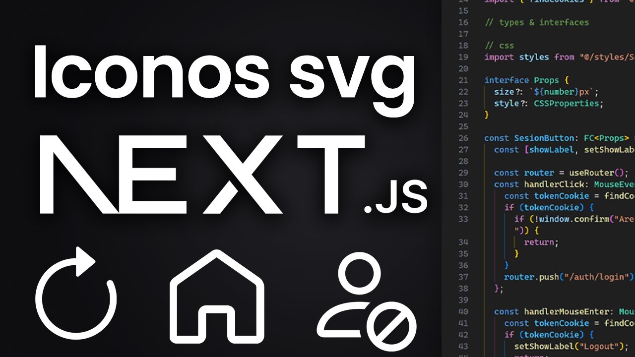 Como Implementar Iconos Svg En Un рџ Proyecto De Next Js Youtube