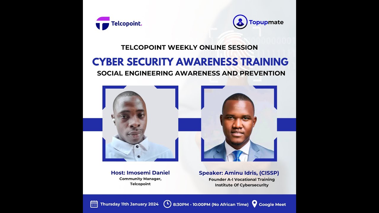 Cyber Security Awareness Training Youtube