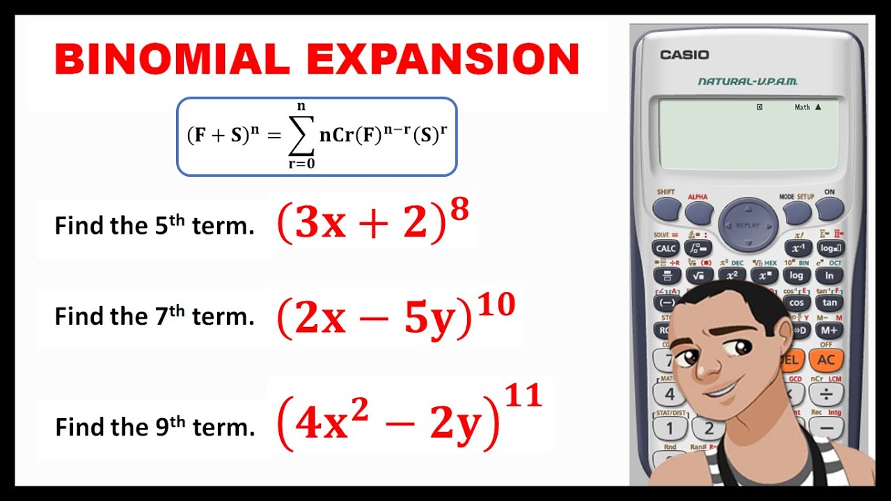 Binomial Theorem Binomial Expansion Youtube