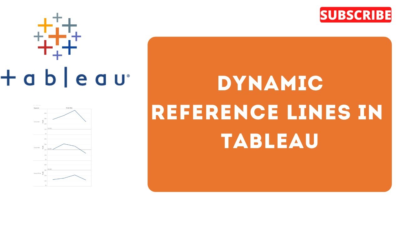 How To Add Dynamic Reference Lines In Tableau Reference Lines In Tableau Nbkomputer