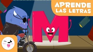 Aprende La Letra M Con El Monstruo Martín El Abecedario Doovi