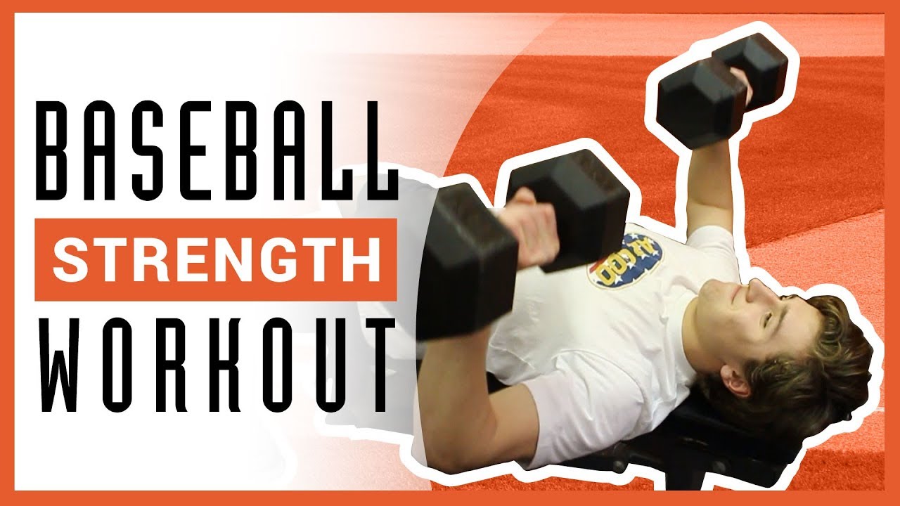 Baseball Strength Training Workout Upper Body Youtube
