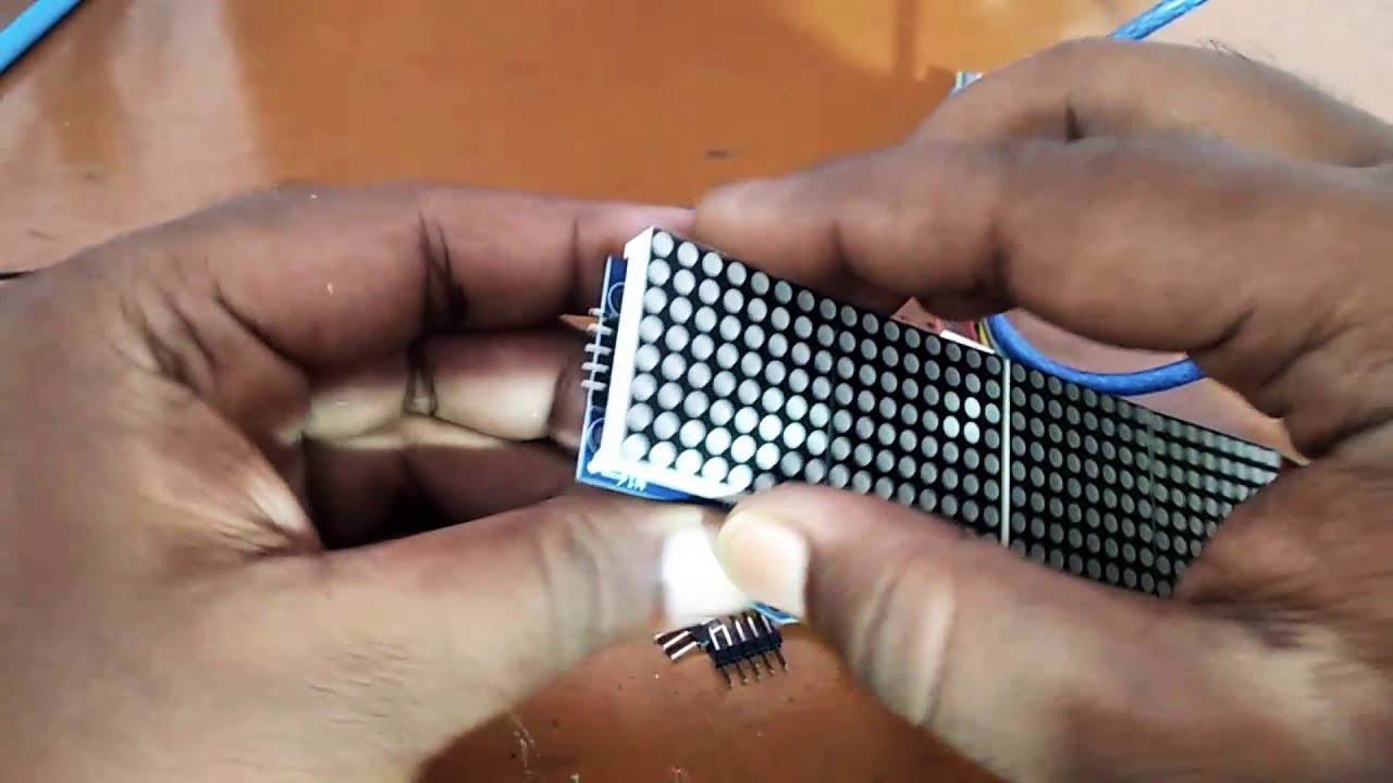 Arduino Max7219 Scrolling Text Outlasopa