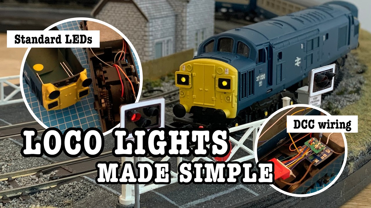 Led Lights For Older Model Railway Locos Simple Installation And Dcc