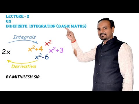 Lecture 2 Integration Basic Maths Youtube