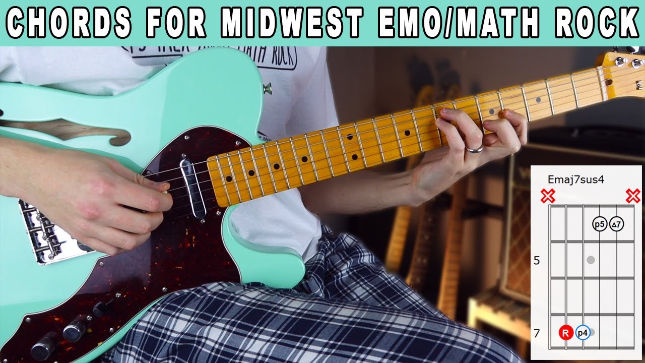 7 Essential Chords For Dreamy Melodic Math Rock Midwest Emo Youtube