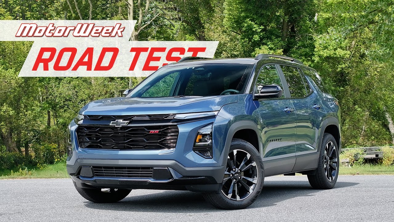 Motorweek Road Test 2025 Chevrolet Equinox Video Hadnews
