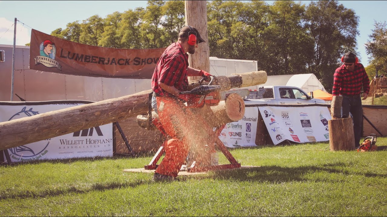 Lumberjack Show And Beard Contest At Selmi S Greenhouse Farm Market