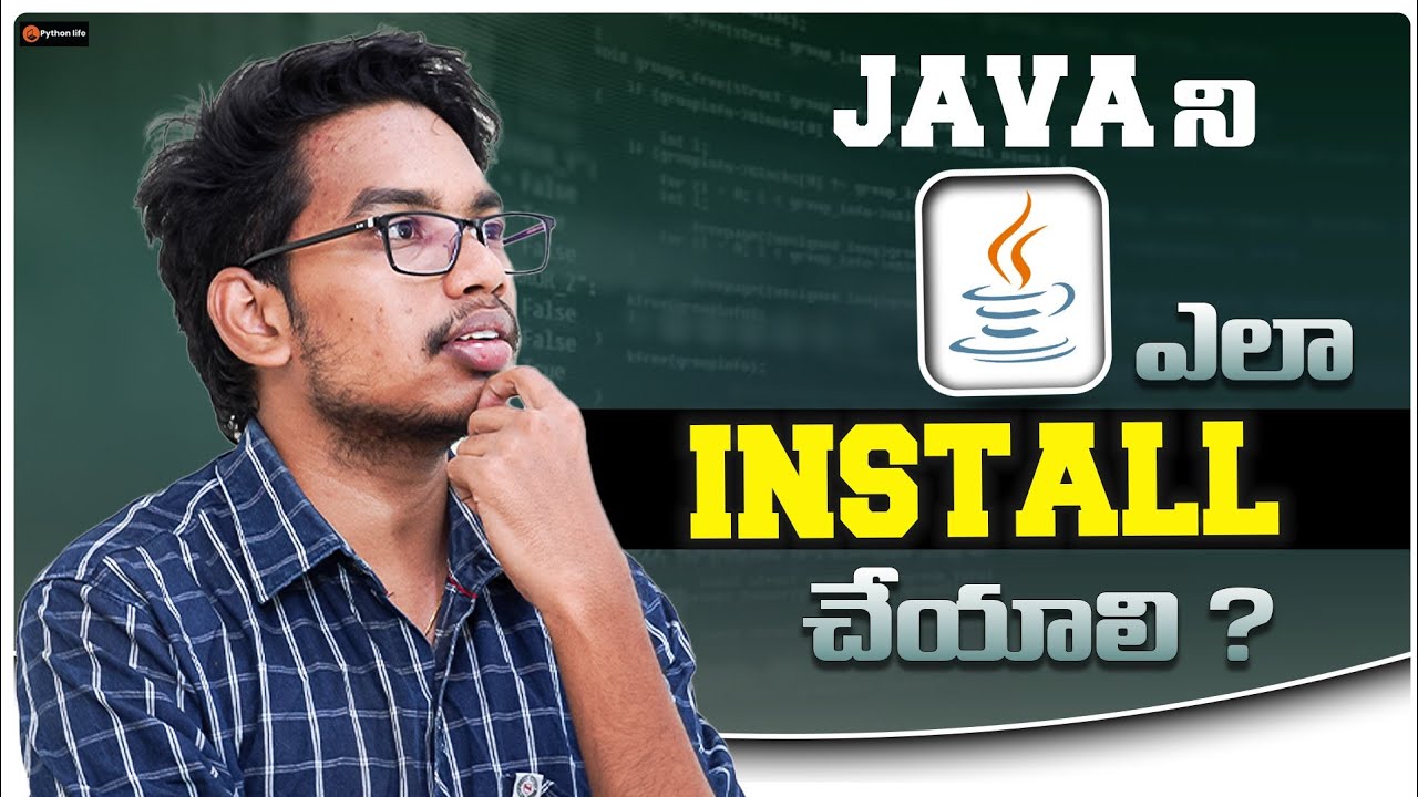 Java Installation In Telugu Youtube