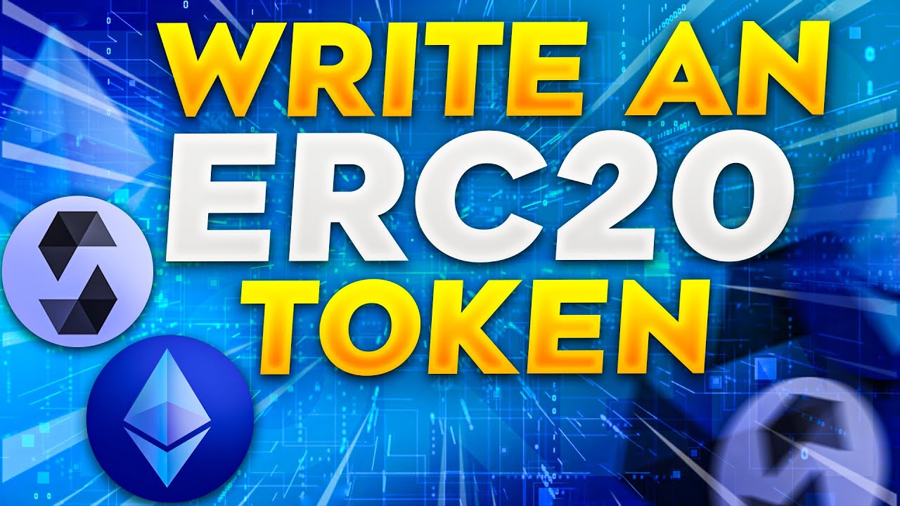 Write An Erc 20 Token From Scratch Solidity Smart Contract Tutorial