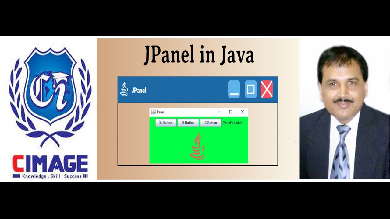 Swing Jpanel Swing Java By Prof Raju Upadhyay Youtube