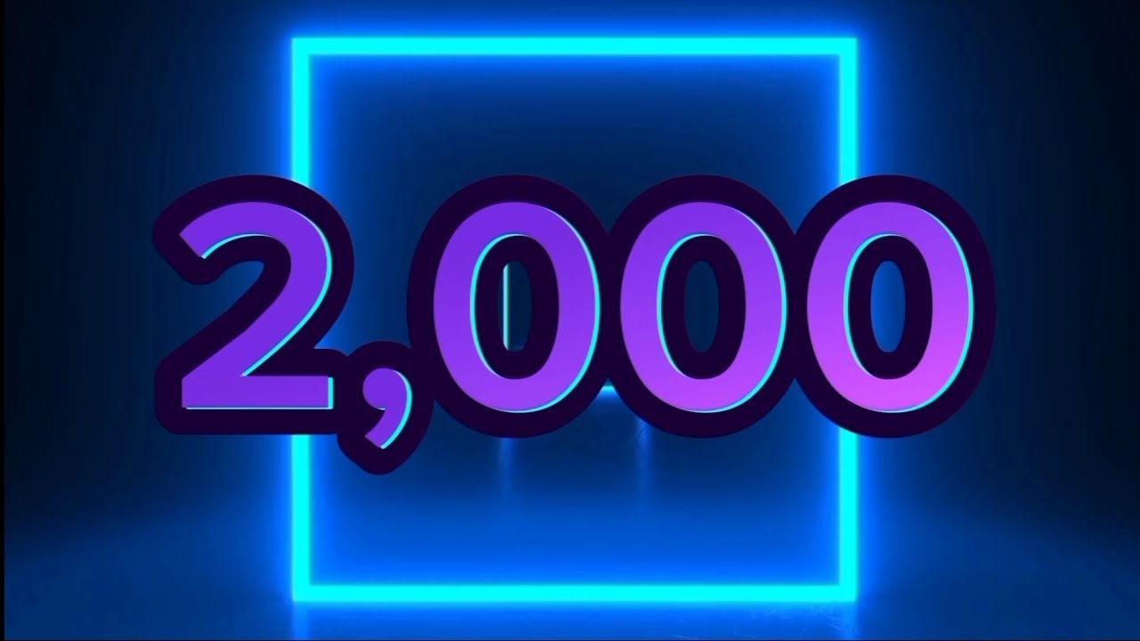 2 000 подписчиков Youtube