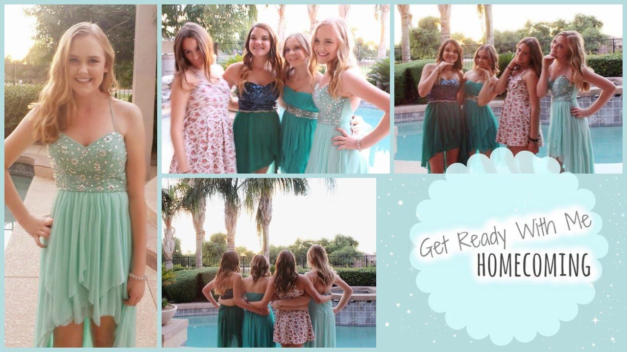 Get Ready With Me Homecoming Youtube
