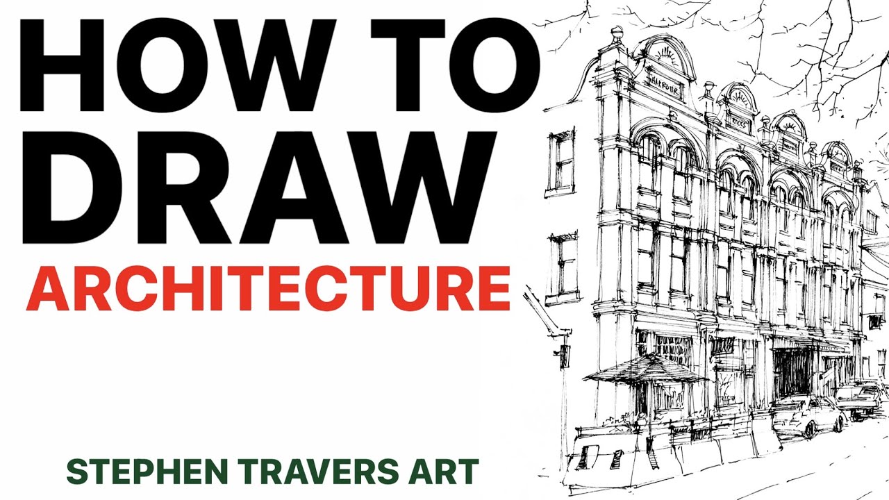 How To Draw Architecture Youtube