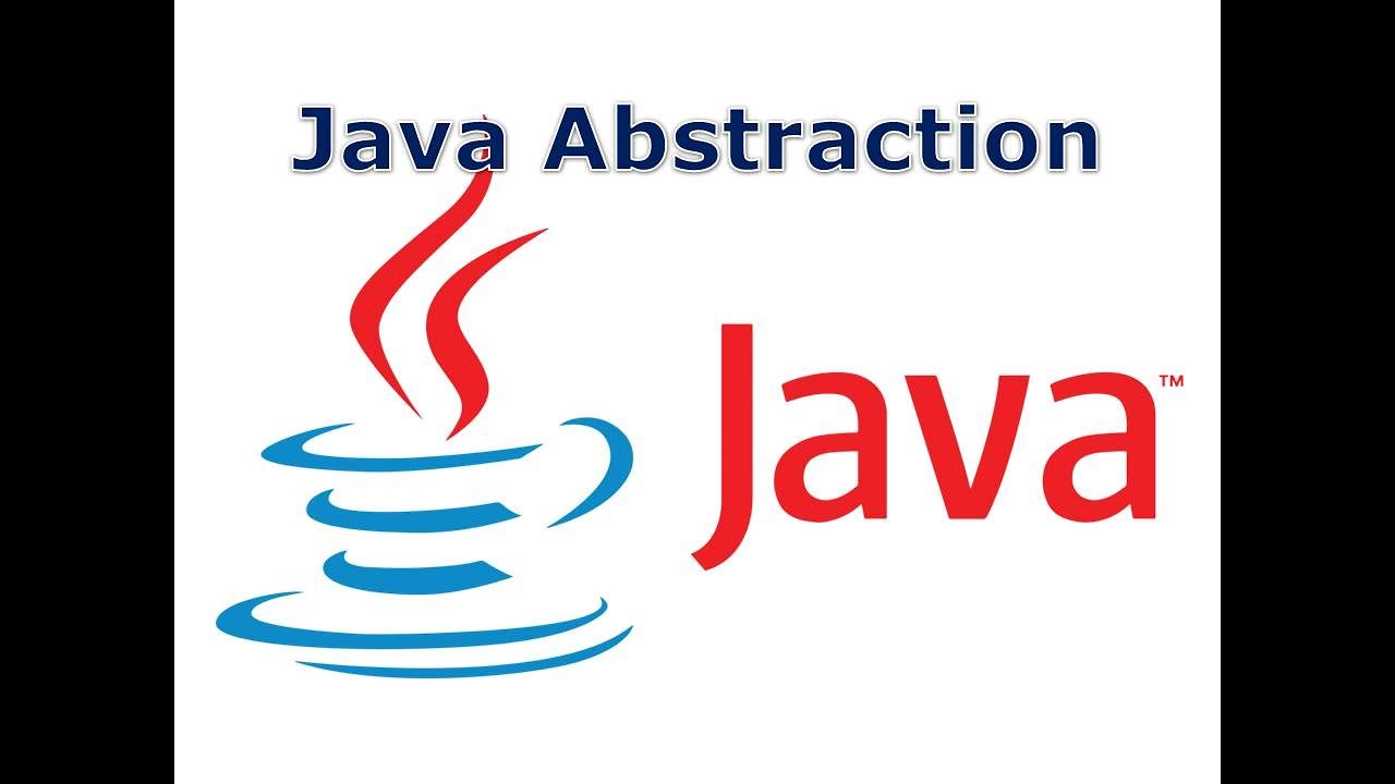 Java Abstraction Object Oriented Programming Youtube