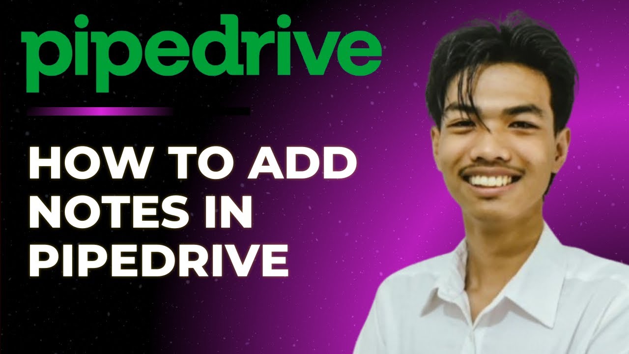 How To Add Notes In Pipedrive Youtube