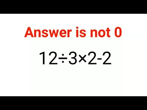 12 3 2 2 The Answer Is Not 0 Many Got It Wrong Ukraine Math Test