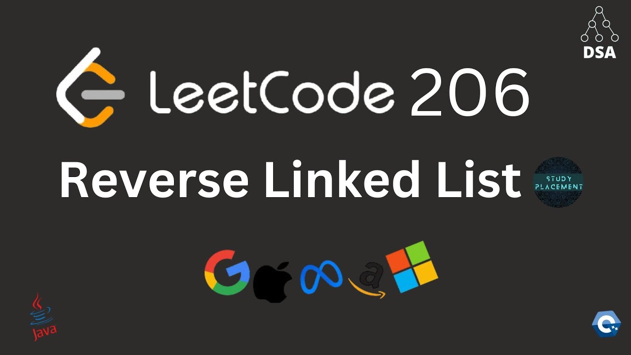 Leetcode 206 рџ ґ Reverse Linked List Sde Interview Sheet Java