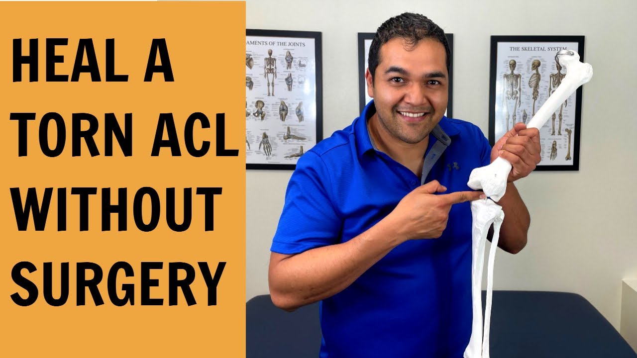 How To Test Heal A Torn Acl Without Surgery Youtube