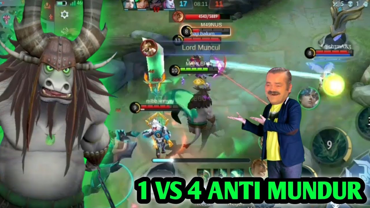 Gameplay Thamuz 1 Vs 4 Anti Mundur Youtube