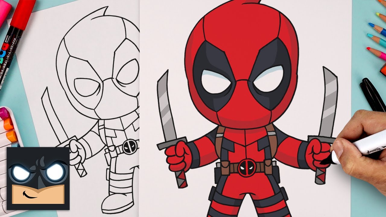 Easy Deadpool Drawings