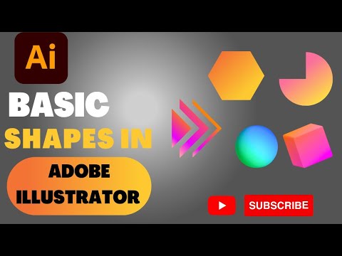 Adobe Illustrator Basic Shapes L Different Shapes Youtube