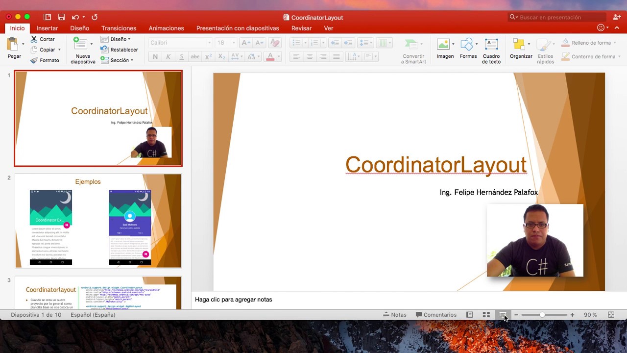 Coordinatorlayout Parte 2 Youtube