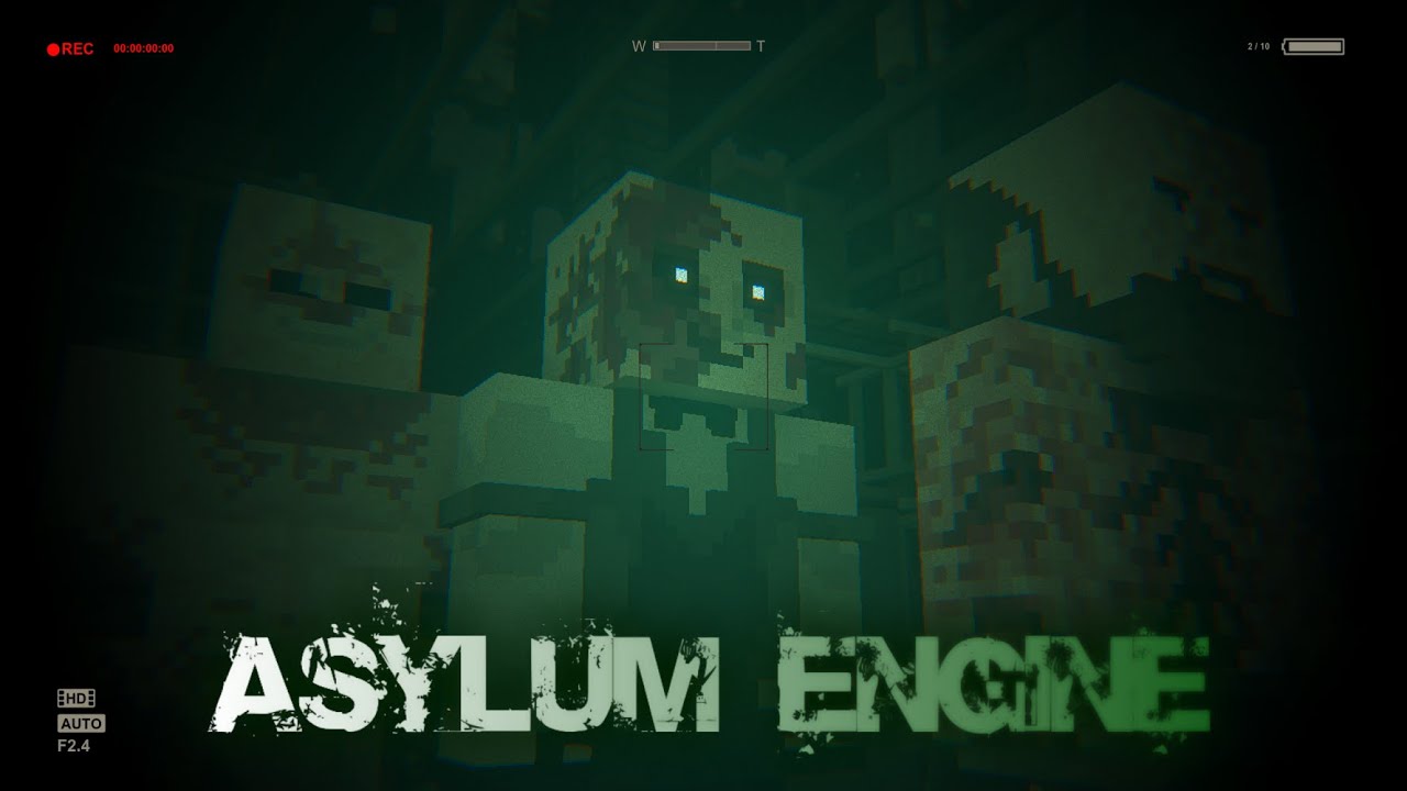 The Asylum Full Map Playthrough Asylum Engine Outlast In Minecraft