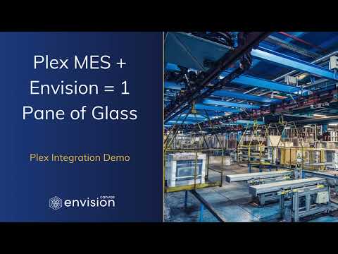 Mes Work Instructions Integration Demo Plex Mes Envision 1 Pane