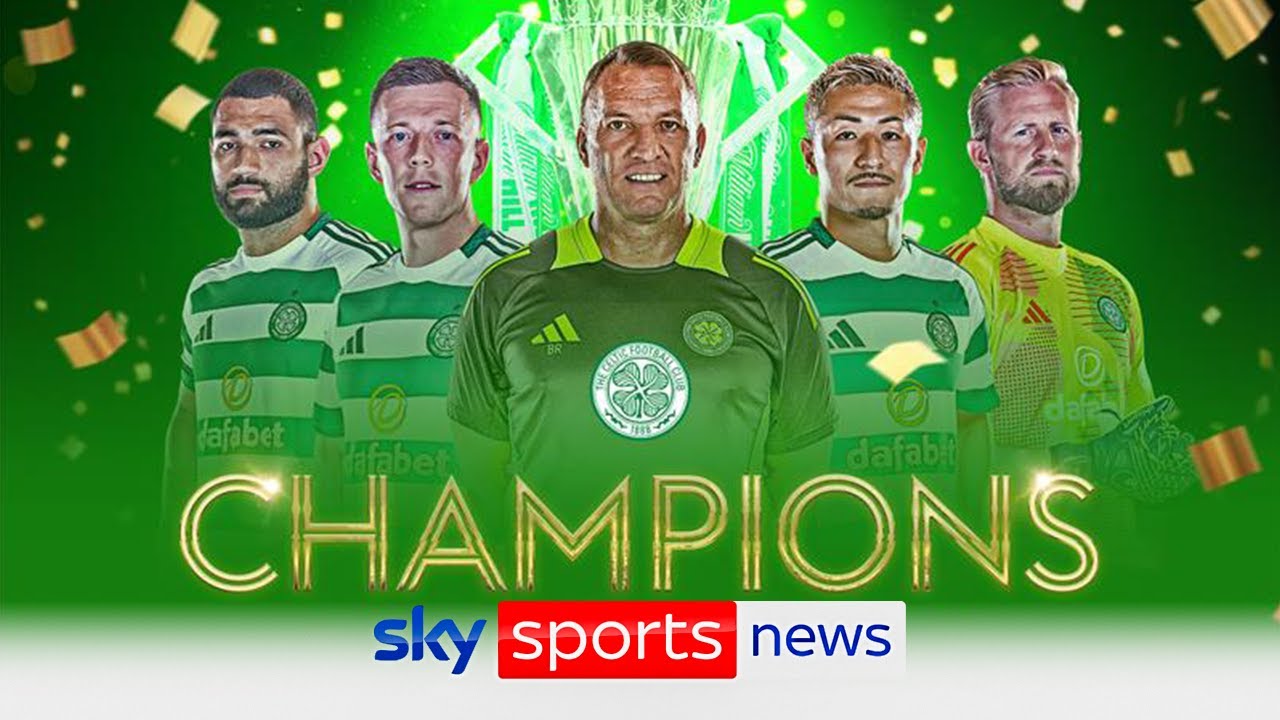 Celtic Crowned Scottish Premiership Champions Youtube
