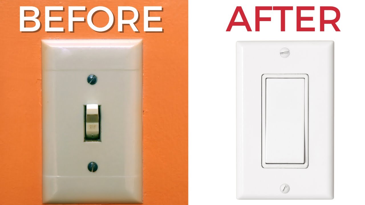 Replacing An Electrical Light Switch