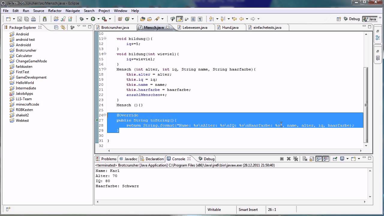 Java Tutorial 40 Super Youtube