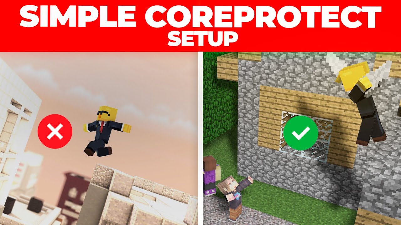 How To Use Coreprotect Minecraft Youtube