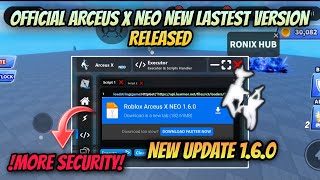 New Arceus X Neo Executor New Lastest Version 1 6 0 Released No Lag ...