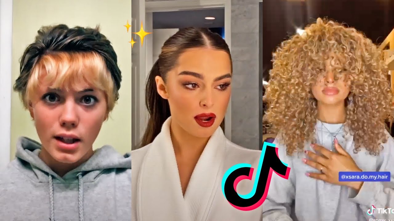 Hair Transformations Tiktok Compilation Youtube