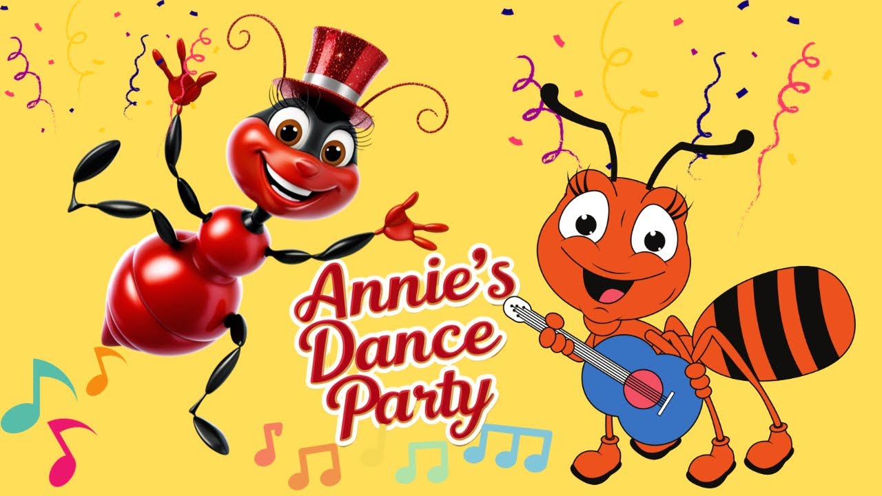 Dancing Ant Song Nursery Rhymes For Children Annie The Ant Kids