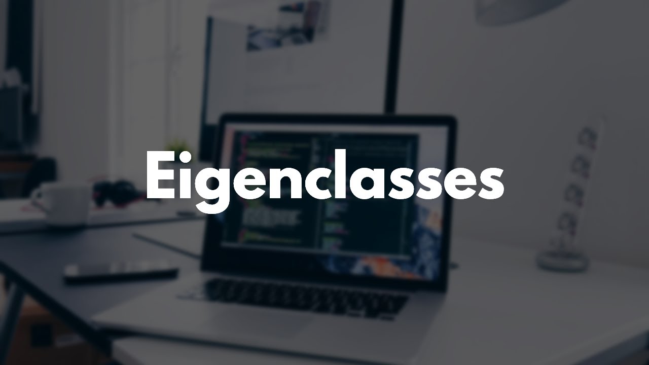 Eigenclasses Preview Youtube