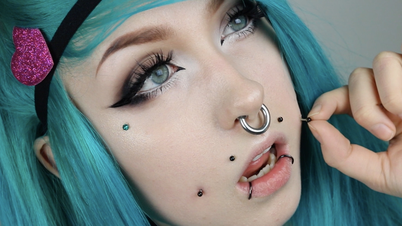How I Fake My Piercings Youtube